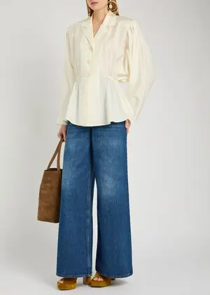 Chloé High-rise Wide-leg Jeans