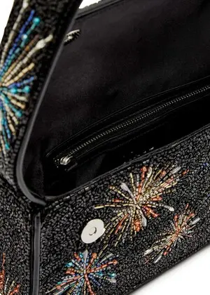 Staud Tommy Firework Beaded Shoulder Bag