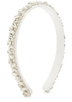 JENNIFER BEHR Embellished Silk Headband