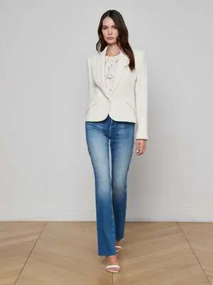 L'Agence Jennah Tweed Blazer
