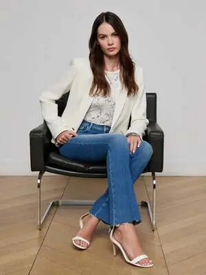 L'Agence Jennah Tweed Blazer