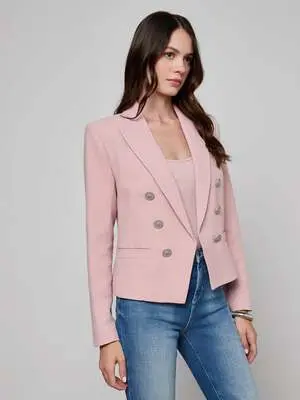 L'Agence Brooke Open-front Blazer
