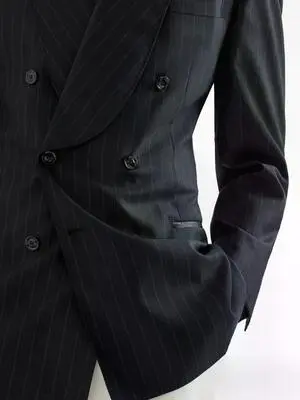 Brunello Cucinelli Chalk-stripe Shawl-lapels Blazer