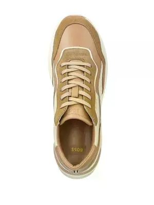 BOSS Panelled Design Trainers