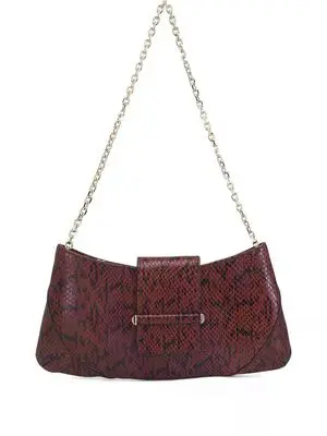 JIMMY CHOO Snake-print Shoulder Bag