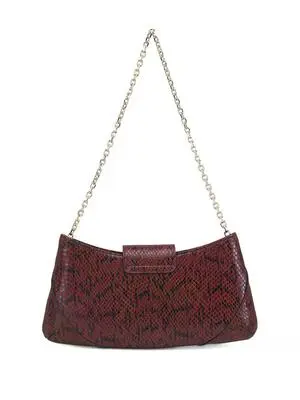 JIMMY CHOO Snake-print Shoulder Bag