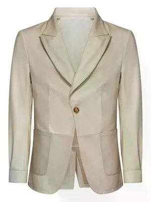 FRANZESE COLLECTION Single-button Patch-pocket Blazer