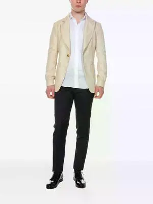 FRANZESE COLLECTION Single-button Patch-pocket Blazer