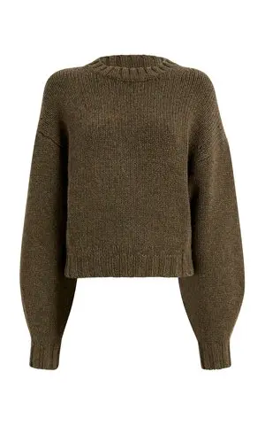 Khaite Gemma Cashmere Sweater - Olive