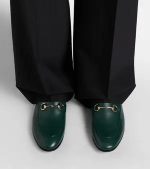 Gucci Horsebit Leather Loafers