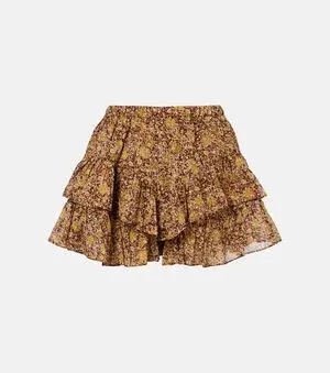 Tiered Shorts For Women
