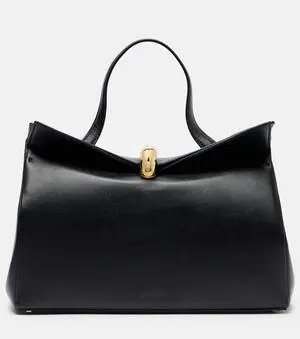 Jacquemus Valerie Small Leather Top-handle Bag - Black