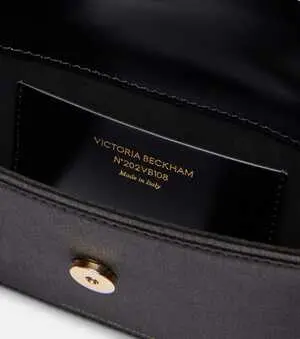 Victoria Beckham Dorian Mini Leather-trimmed Shoulder Bag