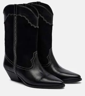 Isabel Marant Étoile Duerte 40 Cowboy Boots - Black