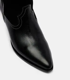 Isabel Marant Étoile Duerte 40 Cowboy Boots - Black