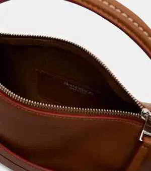 JW Anderson Loafer Leather Top-handle Bag - Brown