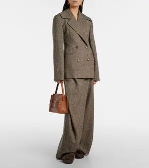 JW Anderson Loafer Leather Top-handle Bag - Brown