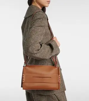 JW Anderson Loafer Leather Top-handle Bag - Brown