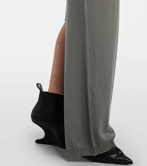 Rick Owens Virgin Wool Maxi Dress