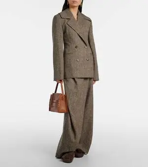 JW Anderson Loafer Leather Top-handle Bag - Brown