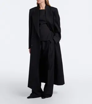 RÓHE Double-breasted Virgin Wool Coat