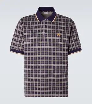 Burberry Checked Polo Shirt