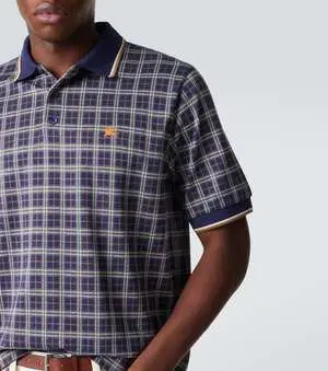 Burberry Checked Polo Shirt