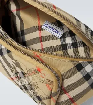 Burberry Embroidered Belt Bag - Beige