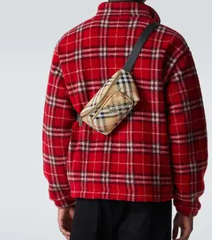 Burberry Embroidered Belt Bag - Beige
