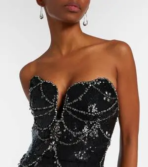 CLIO PEPPIATT Chandelier Embellished Gown