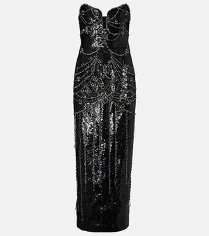 CLIO PEPPIATT Chandelier Embellished Gown