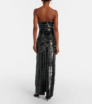 CLIO PEPPIATT Chandelier Embellished Gown