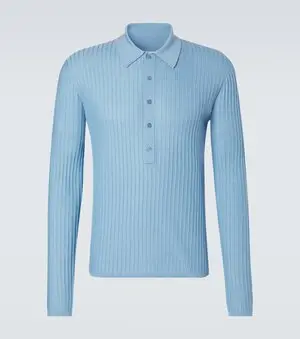 Saint Laurent Button Down Polos For Men
