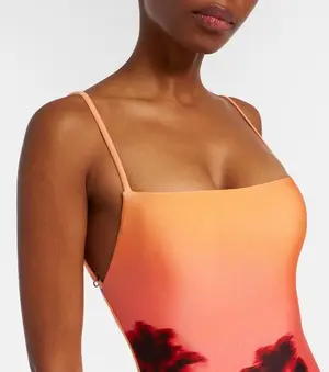 Simkhai Printed One-piece Swimsuit - Multicoloured