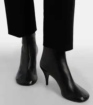 Proenza Schouler Glove 80 Leather Ankle Boots