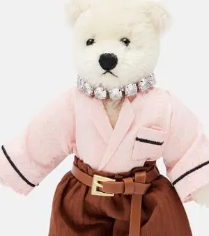 Prada Teddy Bear Bag Charm - Multicoloured