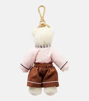 Prada Teddy Bear Bag Charm - Multicoloured