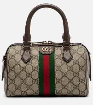 Gucci Ophidia Gg Top-handle Bag - Multicoloured