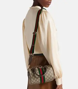 Gucci Ophidia Gg Top-handle Bag - Multicoloured