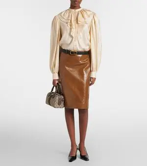 Gucci Ophidia Gg Top-handle Bag - Multicoloured