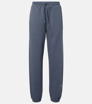 Adidas By Stella McCartney Cotton-blend Sweatpants - Blue