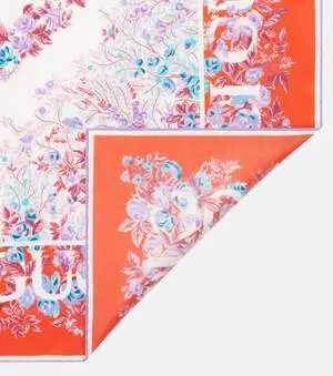 Gucci Printed Silk Twill Scarf