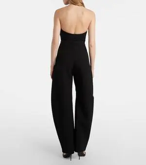 Alaïa Wool-blend Barrel-leg Pants