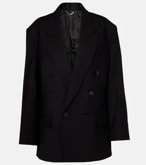 Victoria Beckham Double-breasted Blazer - Black