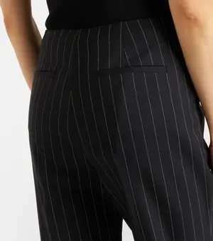 Sportmax Visino Flared Wool-blend Pants