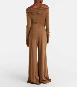 Max Mara Cocco Wide-leg Pants - Brown
