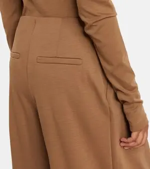 Max Mara Cocco Wide-leg Pants - Brown