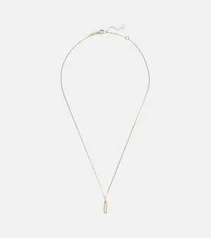 STONE AND STRAND 14kt Yellow Pendant Necklace With Diamonds - Gold