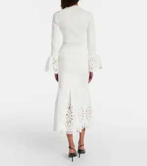 Simkhai Broderie Anglaise Midi Skirt
