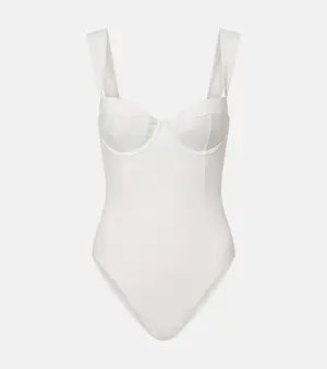 Underwire Bodysuit with Open Gusset